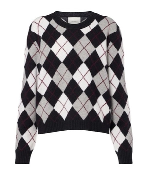 LISA YANG Crew Neck Knit Sweater - Black