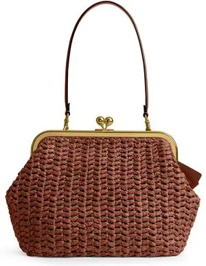 COACH Large Kisslock 27 Frame Bag