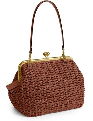 COACH Large Kisslock 27 Frame Bag