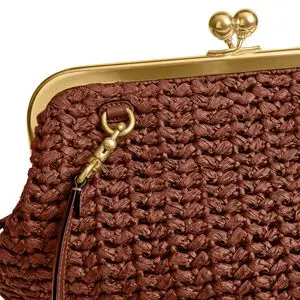 COACH Large Kisslock 27 Frame Bag