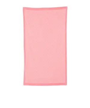 Gucci Gg Terrycloth Jacquard Beach Towel - Light Pink
