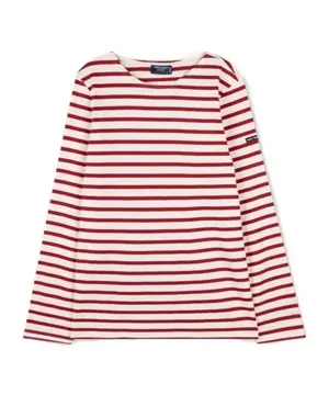 Saint James Striped Graphic T-shirt