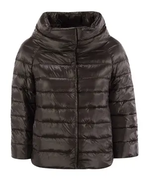 Herno Quilted Down Jacket - Black