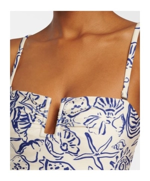 Simkhai Ottilie Printed Swimsuit
