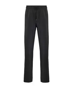 Sease Drawstring Casual Pants - Grey