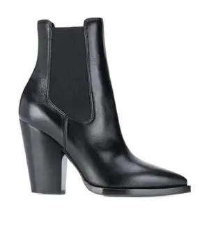 SAINT LAURENT Saint Laurent Theo Pointed Toe Ankle Boots