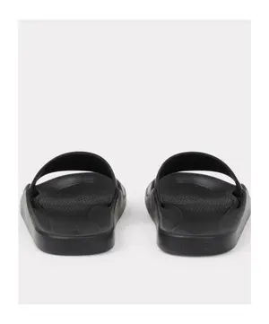 Kenzo Logo Patch Open Toe Slides