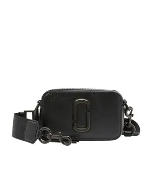 Marc Jacobs Snapshot Dtm Shoulder Bag - Black