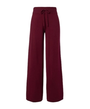 LISA YANG Sofi Cashmere Wide-leg Pants - Brown