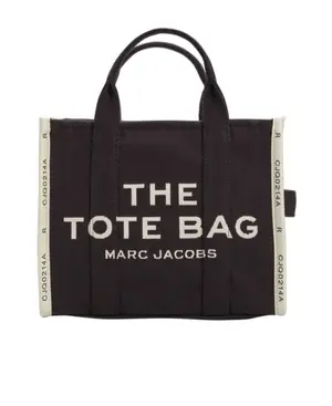 Marc Jacobs Logo Shoulder Bag - Black