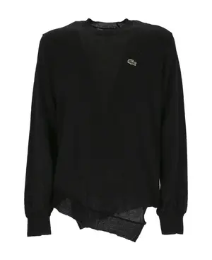 Comme Des Garçons Long-sleeved Sweater - Black