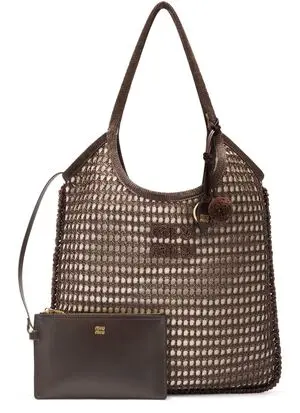 Miu Miu Crochet Shoulder Bag