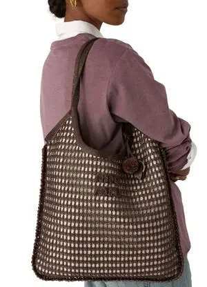 Miu Miu Crochet Shoulder Bag