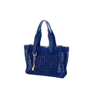 Chloé Openwork Mesh Tote Bag