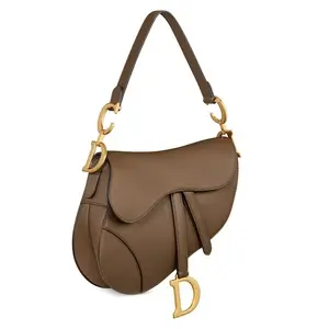 Dior Saddle Bag With Strap - Brown