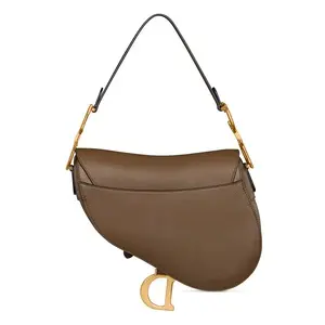Dior Saddle Bag With Strap - Brown