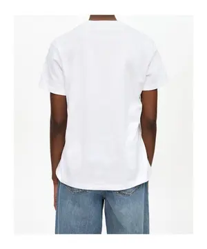 GANNI Logo Printed Crewneck T-shirt