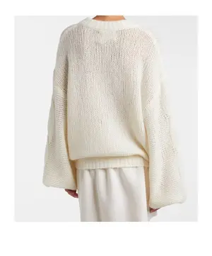 LISA YANG Crew Neck Knit Sweater