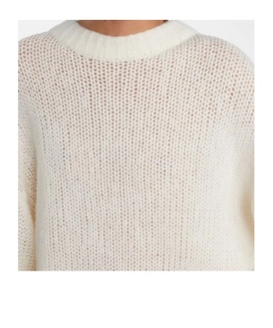 LISA YANG Crew Neck Knit Sweater