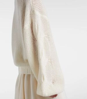 LISA YANG Crew Neck Knit Sweater
