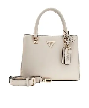 Guess Logo Zipper Tote Bag