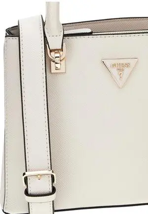Guess Logo Zipper Tote Bag