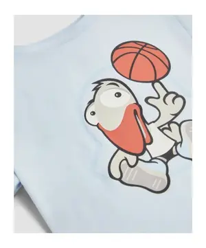 Moncler Basketball Motif Cotton T-shirt