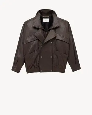Saint Laurent Zip-up Bomber Jacket