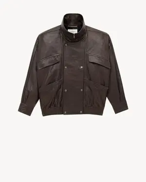 Saint Laurent Zip-up Bomber Jacket