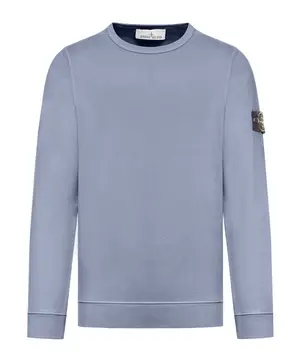 Stone Island Compass Patch Crewneck Sweatshirt