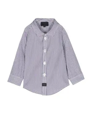FAY Striped Cotton Shirt - White