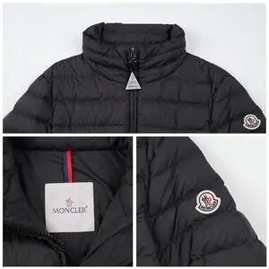 Moncler Abderos Short Down Jacket - Black