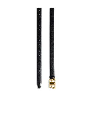 Balenciaga Bb Logo Belt