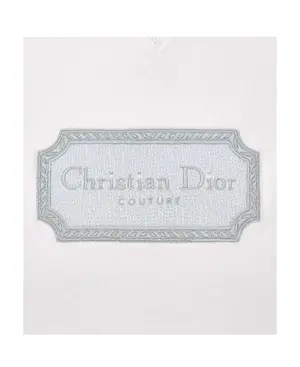 Dior Logo Patch Round-neck T-shirt