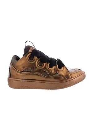 LANVIN Tie Low-top Sneakers - Black