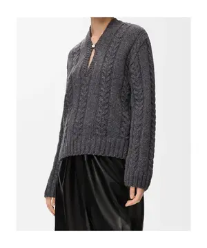 Loewe V-neck Knitted Jumper