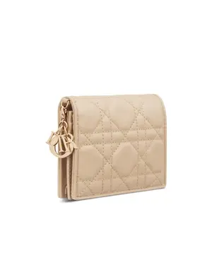 Dior Mini Lady Gardenia Wallet