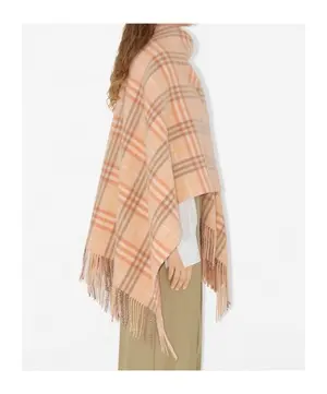 Burberry Check-pattern Cape