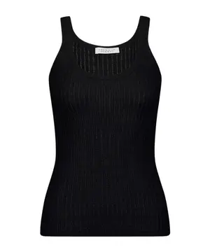 Gabriela Hearst Sleeveless Vest - Black