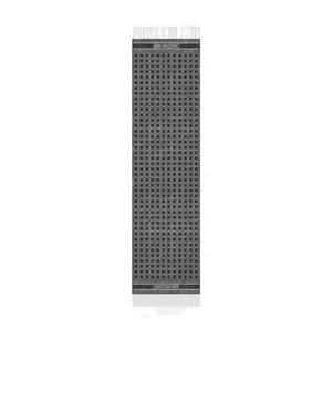 Dior Cannage Scarf - Gray
