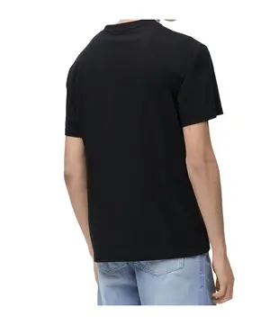Loewe Logo Embroidered Crewneck T-shirt