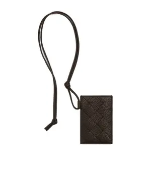 Bottega Veneta Intrecciato Badge Holder