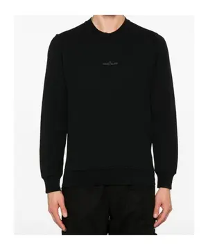Stone Island Crewneck Sweatshirt With Logo Print