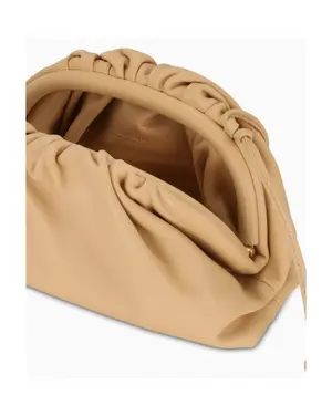 Bottega Veneta The Mini Clutch Bag - Nude