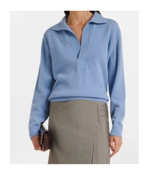 Victoria Beckham Long-sleeved Polo Shirt