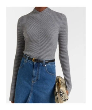 Victoria Beckham High-necked Knit Sweater