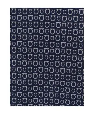 FERRAGAMO Gancini Print Neck Tie