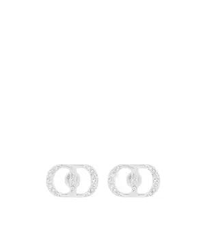 Dior Cd Icon Earrings - White