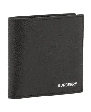 Burberry Grainy Leather International Bifold Wallet