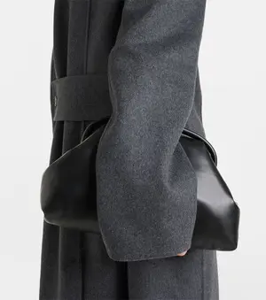 Victoria Beckham Double-breasted Wool-blend Coat
